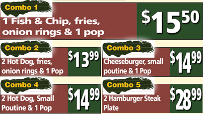 La Bella Pizzeria and Restaurant Menu